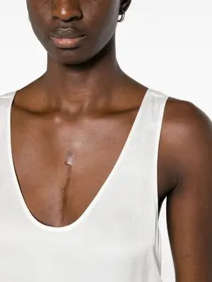 Zadig&Voltaire Satin Tank Top - Neutrals