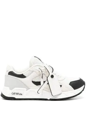Off-White Leather Sneakers - White