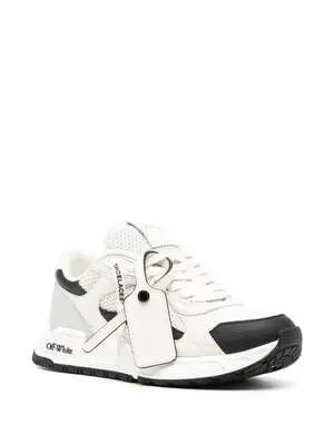 Off-White Leather Sneakers - White