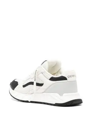 Off-White Leather Sneakers - White