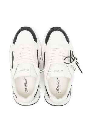Off-White Leather Sneakers - White
