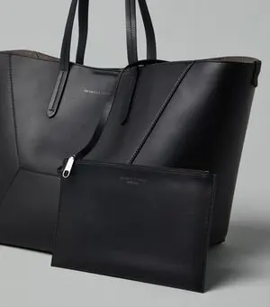 Brunello Cucinelli Calfskin Shopper Bag