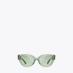 Tory Burch Miller Cat-Eye Sunglasses Mint