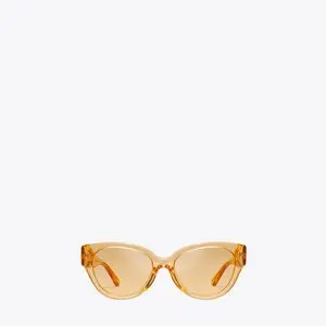 Tory Burch Miller Cat-Eye Sunglasses Passionfruit