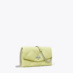 Tory Burch Kira Diamond Quilt Crossbody Fresh Pear