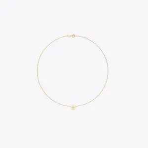 Tory Burch Forget Me Not Pendant Necklace Tory Gold