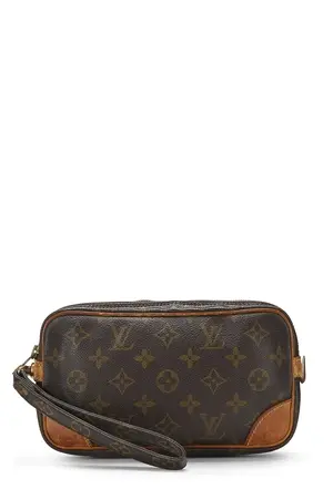 LOUIS VUITTON Monogram Canvas Marly Dragonne 22 - Brown