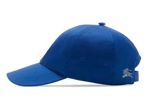 Burberry Embroidered Logo Baseball Cap - Blue
