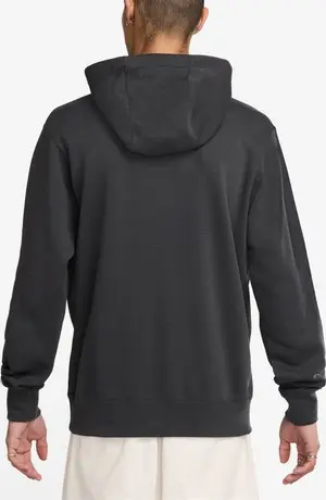Nike Sportswear Club Embroidered Rose Swoosh Pullover Hoodie