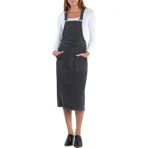 WASH LAB DENIM Estelle Denim Dress - Smooth Grey