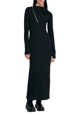 MARCELLA Broome Asymmetric Maxi Dress