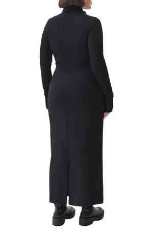 MARCELLA Broome Asymmetric Maxi Dress