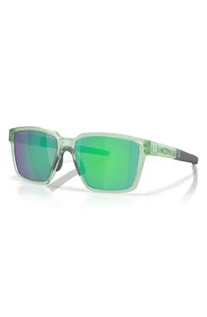 Oakley Actuator Rectangular Sunglasses - Black Green
