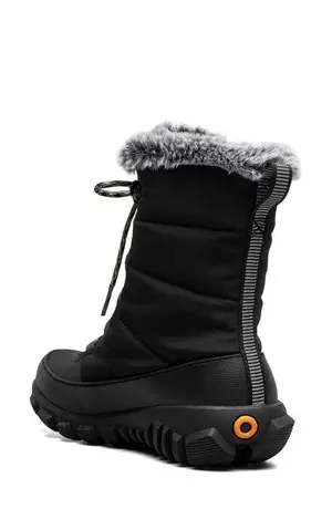 Bogs Cedar Quilted Waterproof Boots - Black