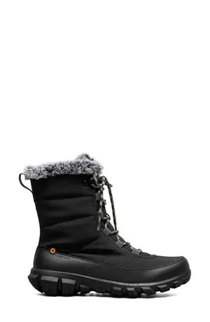 Bogs Cedar Quilted Waterproof Boots - Black
