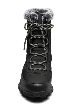 Bogs Cedar Quilted Waterproof Boots - Black