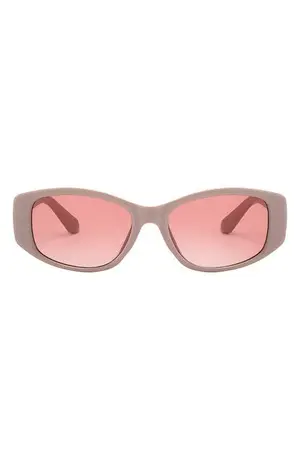 FIFTH & NINTH Geometric Sunglasses - Mauve / Pink