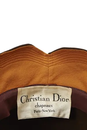 Dior Felt Petal Hat