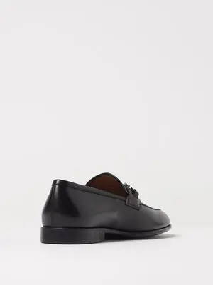 FERRAGAMO Loafers With Horsebit Detail - Black