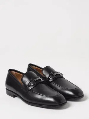 FERRAGAMO Loafers With Horsebit Detail - Black