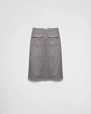Prada Wool Midi-skirt