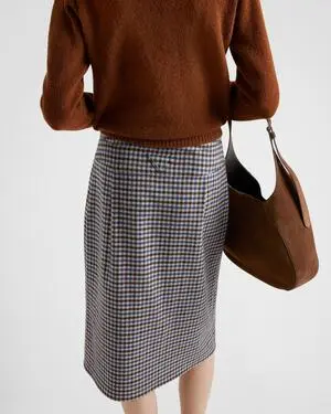 Prada Wool Midi-skirt