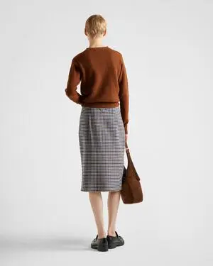 Prada Wool Midi-skirt