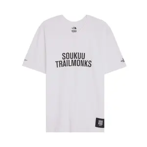 The North Face White Black Graphic Tee