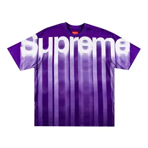 Supreme Bleed Logo Short-sleeve Top - Purple