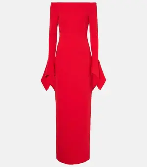 Solace London Amalie Off-shoulder Gown
