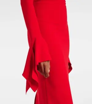 Solace London Amalie Off-shoulder Gown