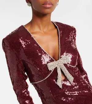 Rebecca Vallance X Nicky Hilton Zelda Sequined Gown