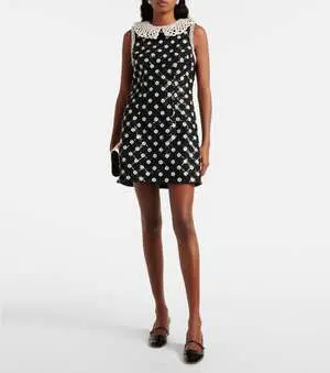Rebecca Vallance Alivia Embellished Mini Dress