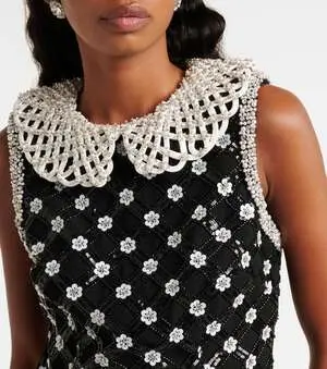 Rebecca Vallance Alivia Embellished Mini Dress