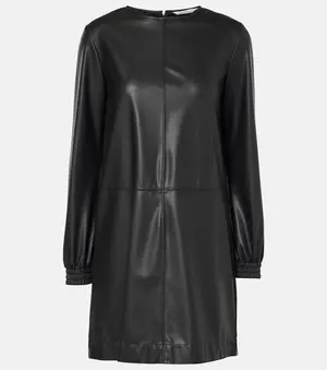 Max Mara Pepe Coated Jersey Minidress