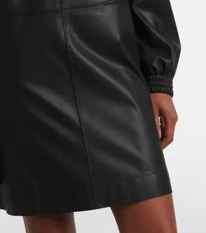 Max Mara Pepe Coated Jersey Minidress