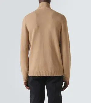 Bogner Dexter Wool And Cashmere Zip-up Sweater
