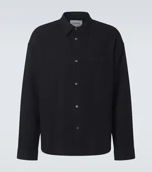 FRAME Waffle-knit Shirt
