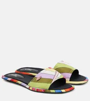 Emilio Pucci Iride Slides - Multicoloured