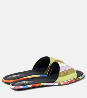 Emilio Pucci Iride Slides - Multicoloured