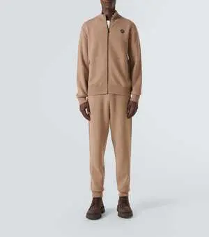 Fusalp Mayeul Wool-blend Zip-up Cardigan - Beige