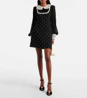 Rebecca Vallance Alivia Embellished Minidress