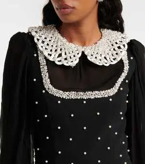 Rebecca Vallance Alivia Embellished Minidress