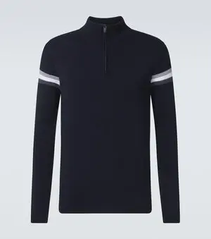 Fusalp Fusalp Wengen IV Wool Half-Zip Sweater Blue