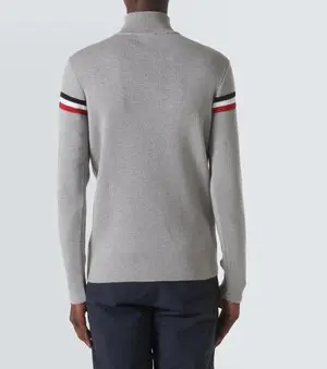 Fusalp Wengen Iv Wool Half-zip Sweater - Grey