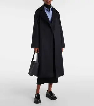 Max Mara Manuela Icon Belted Wool Coat