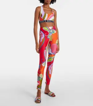 Emilio Pucci Iride Sports Bra - Multicoloured
