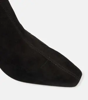 AQUAZZURA Zenn 65 Suede Knee-high Boots