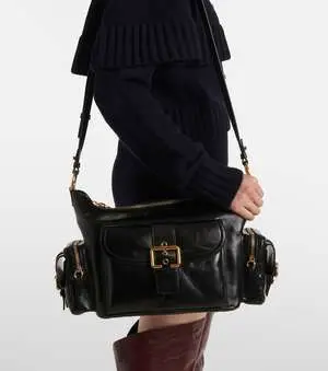 Chloé Medium Leather Camera Bag - Black