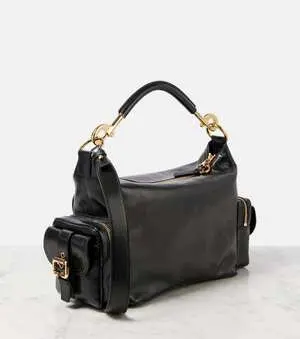 Chloé Medium Leather Camera Bag - Black